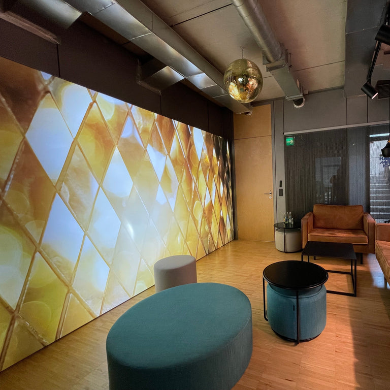 LED light wall with dimming and light control – Primex